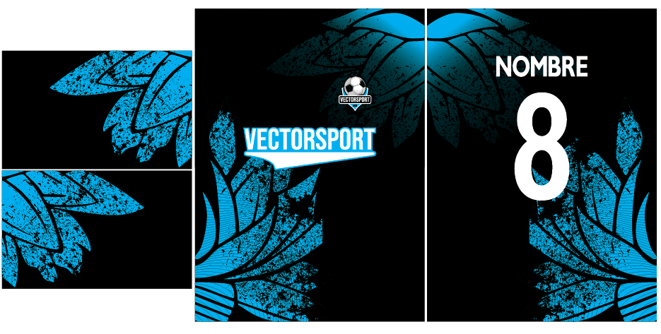 Jersey hojas pattern VS26 - VECTOR SPORT