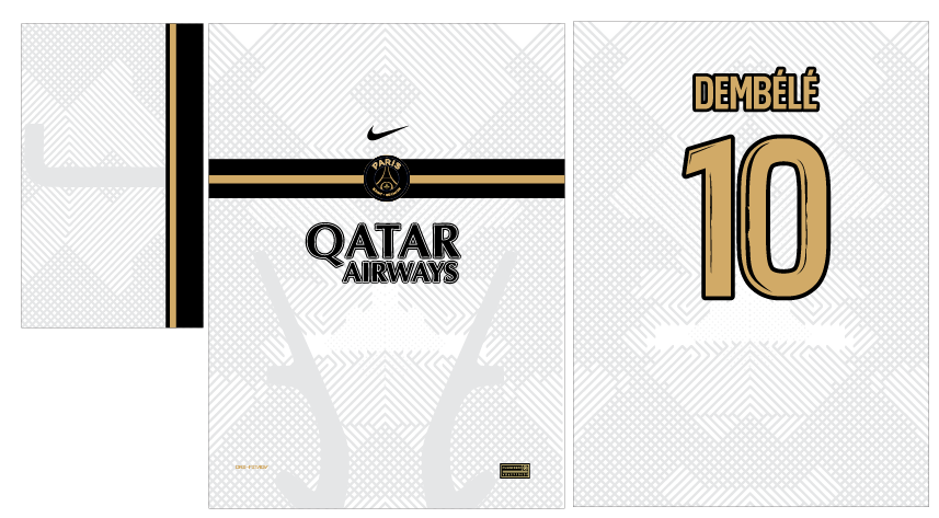 Paris Saint Germain Blanco Concept - VECTOR SPORT